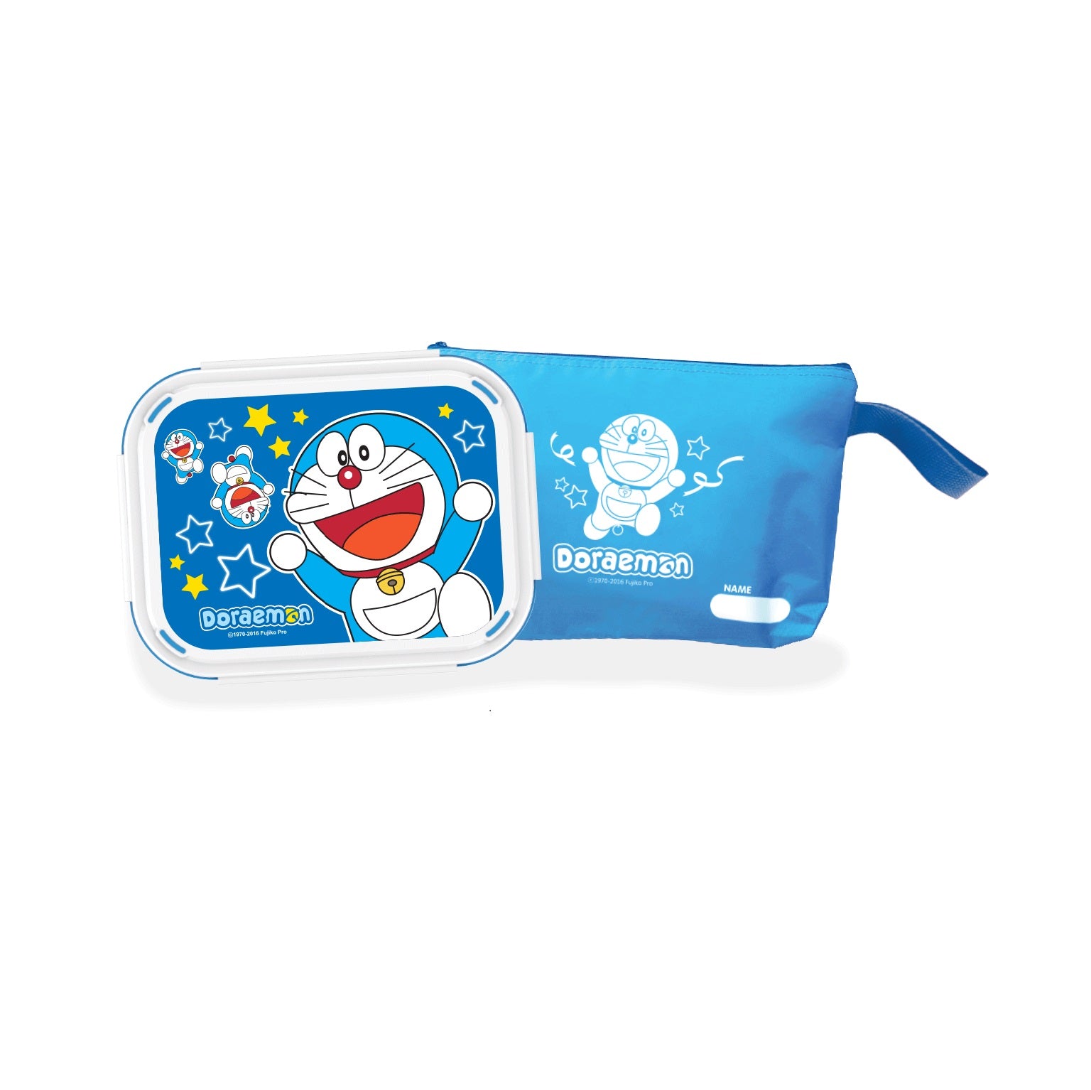 EDISON DORAEMON DUAL NON-SLIP STAINLESS LUNCH BOX (moq 6)